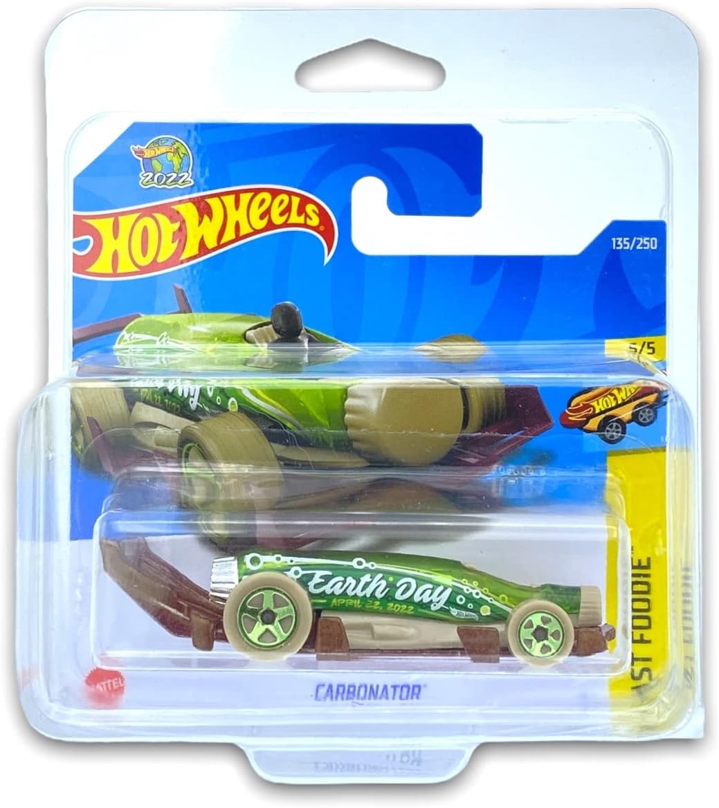 Hot Wheels Carbonator (Green/Brown (Earth Day)) 5/5 Fast Foodie 2022 ...