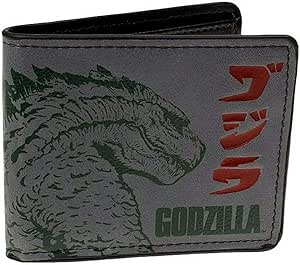 Amazon.com: TCB Creations Godzilla Monster Bi-Fold Wallet : Clothing ...
