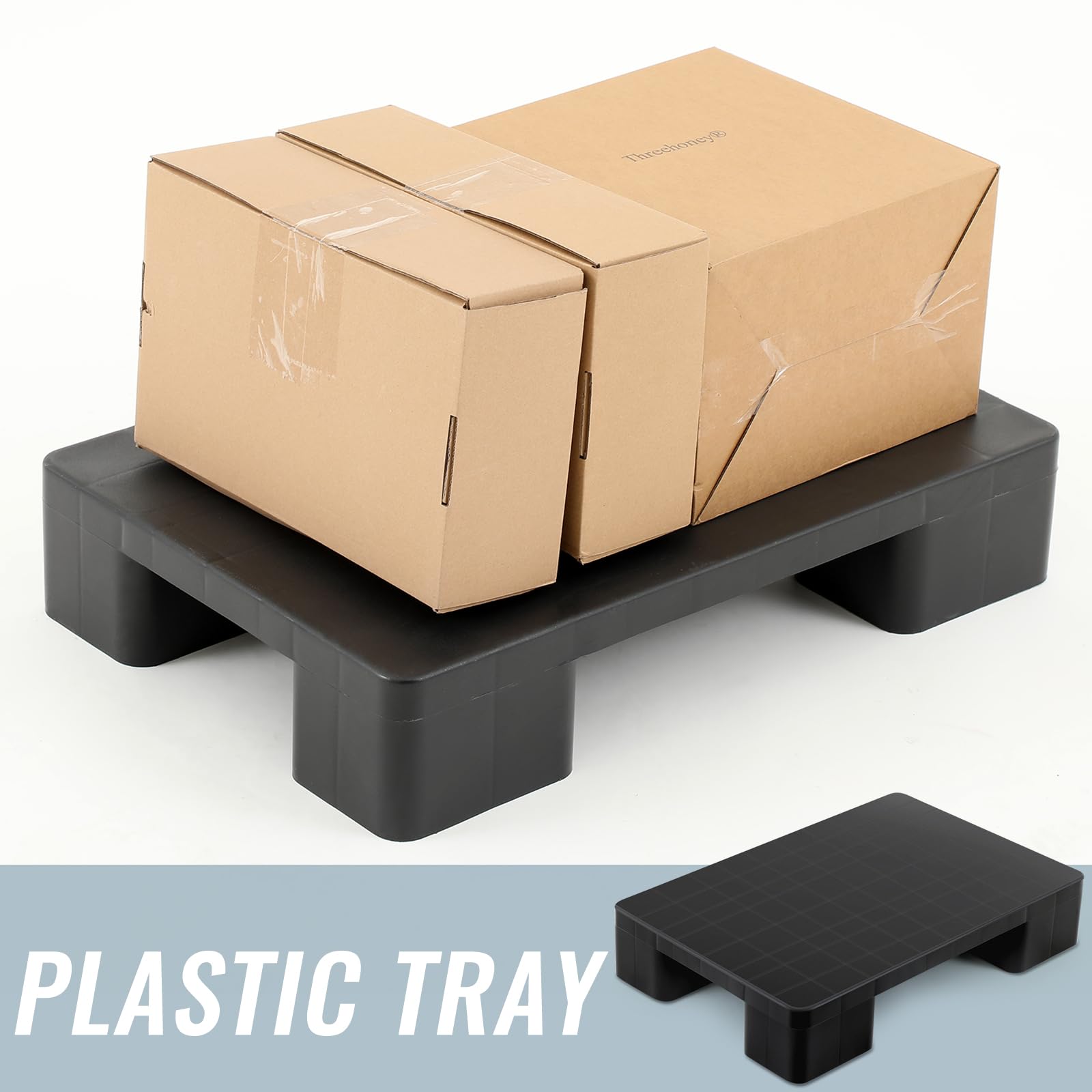 Snapklik.com : Vercraft 2 Pcs Plastic Pallets For Basement Storage Easy ...