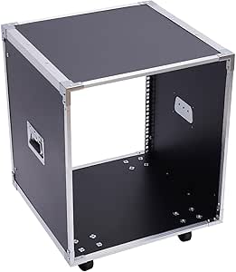 Amazon.com: 12U Portable Rolling Network Rack, Enclosure Rack Equipment ...