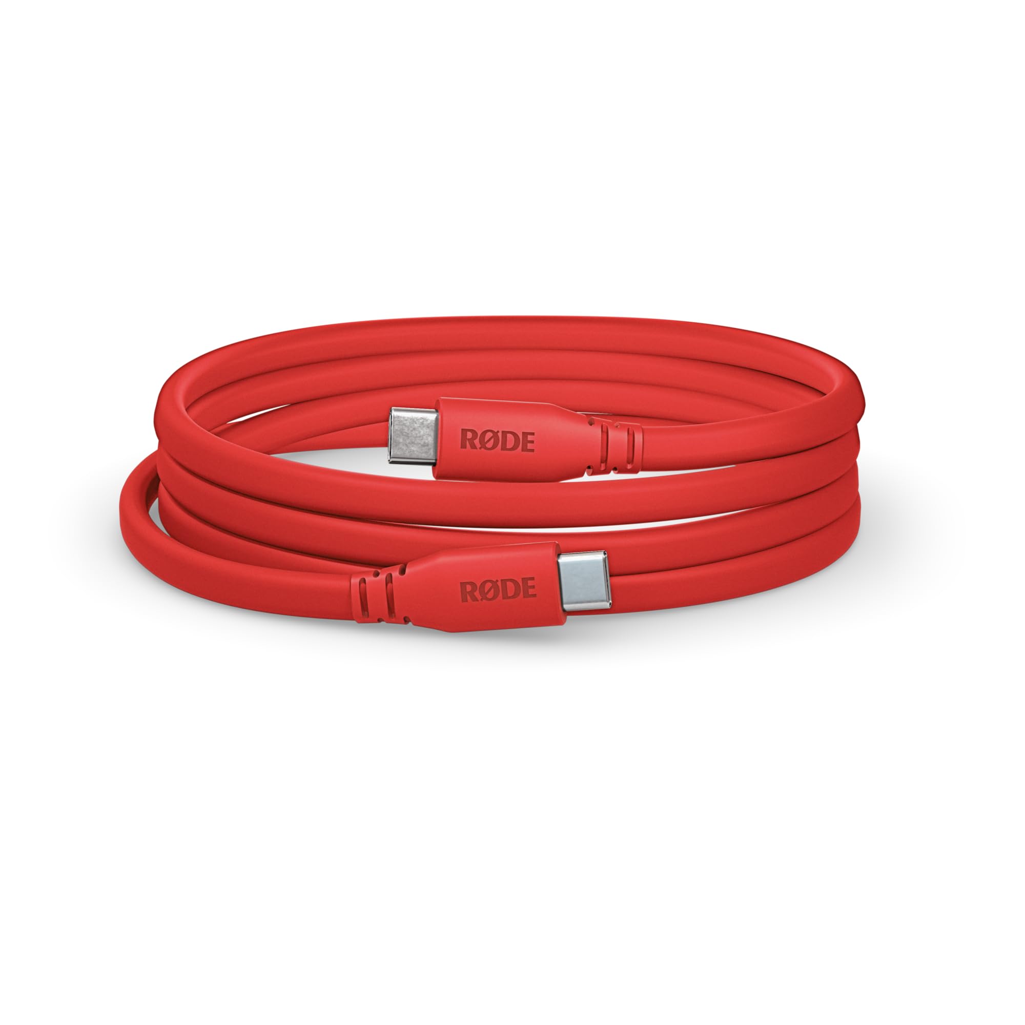 Amazon.com: RØDE SC17 USB-C to USB-C Flat Cable (1.5m, Red) : Musical ...