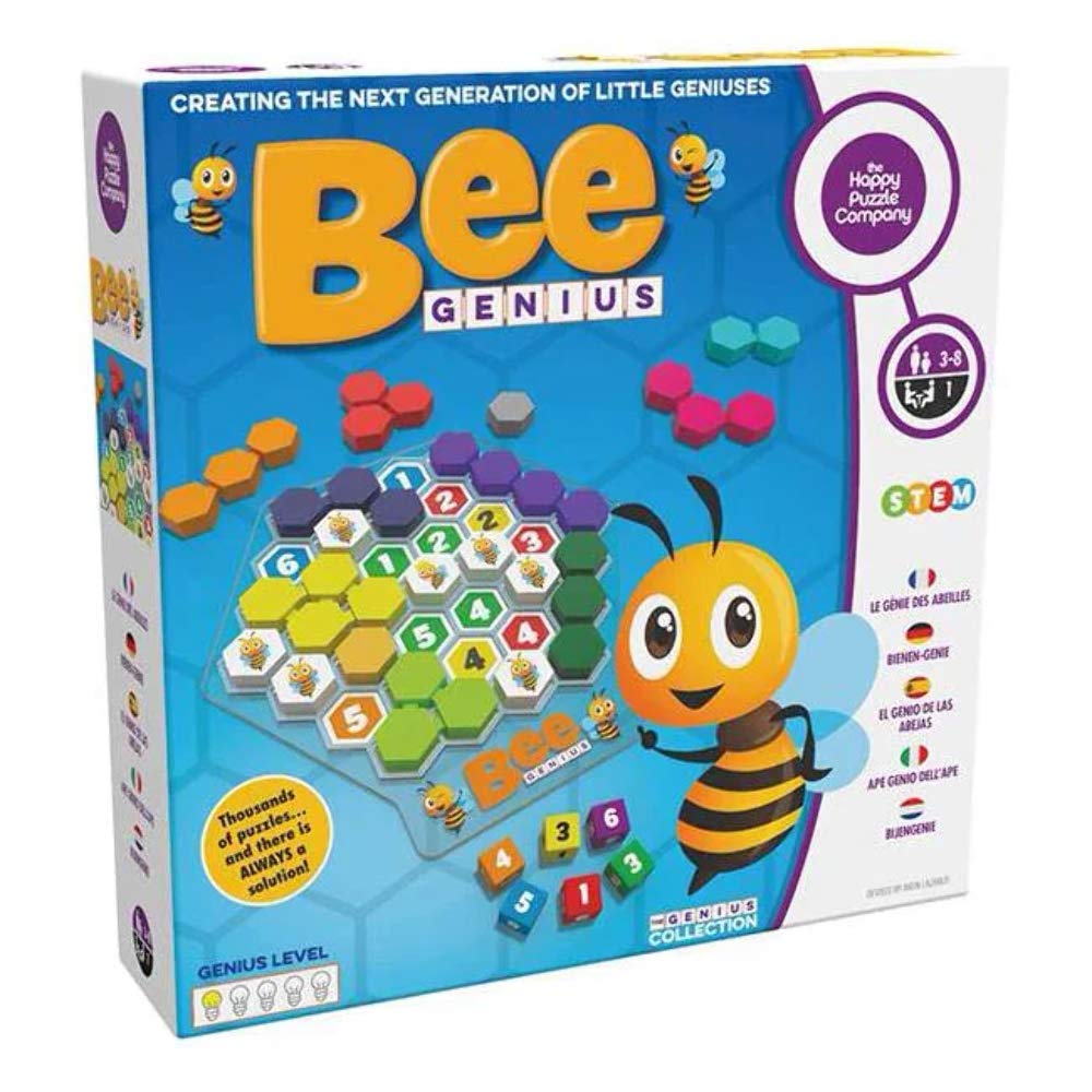 Buy Happy Puzzle BEE GENIUS STEM Puzzle Game For Kids Adults Family Friends Indoor Board buy-happy-puzzle-bee-genius-stem-puzzle-game-for-kids-adults-family-friends-indoor-board