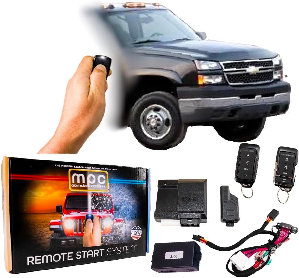 Amazon.com: MPC Complete 1-Button Remote Start Kit Compatible with ...