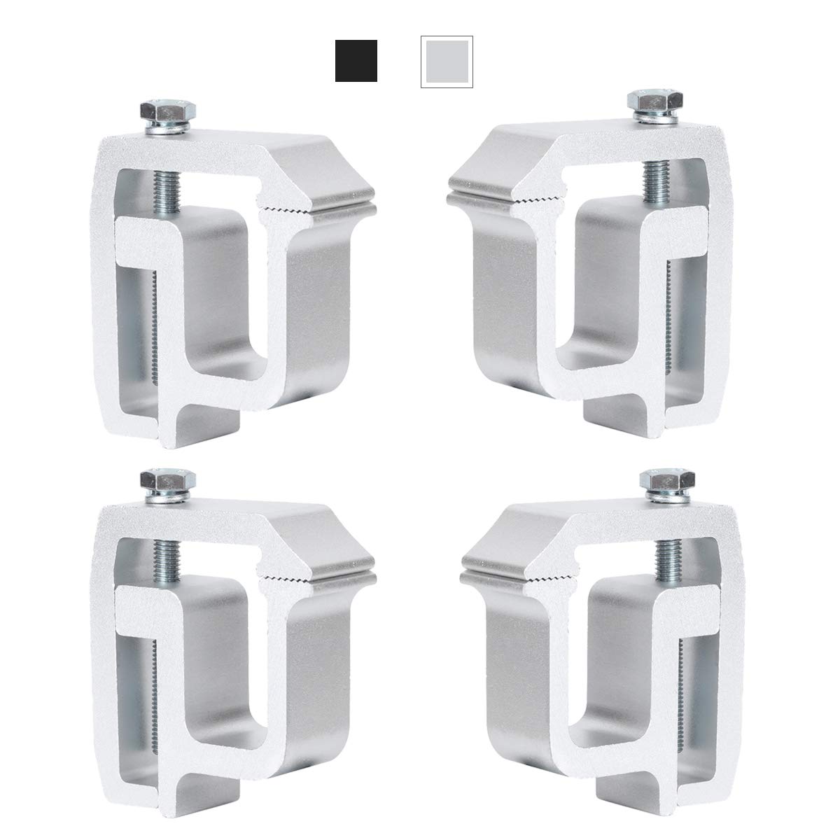 Snapklik.com : Truck Topper Clamps Cap Camper Shell Mounting Clamps For ...