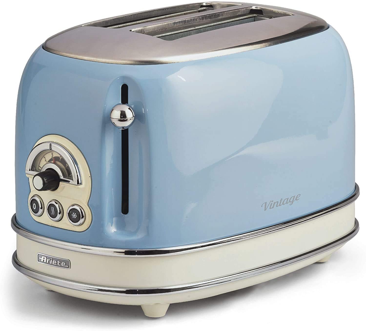 Amazon.com: 0155/15 Retro Style 2 Slice Toaster, 6 Baking Levels ...