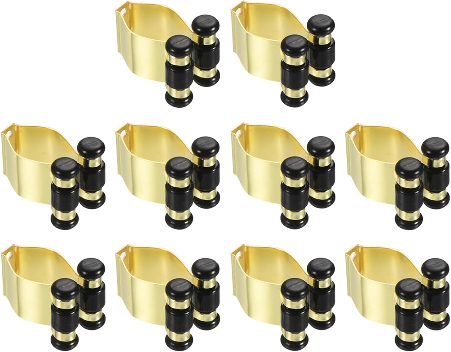 PATIKIL Metal Pool Cue Clips, 10 Pack Billiards Stick Clips Billiard ...