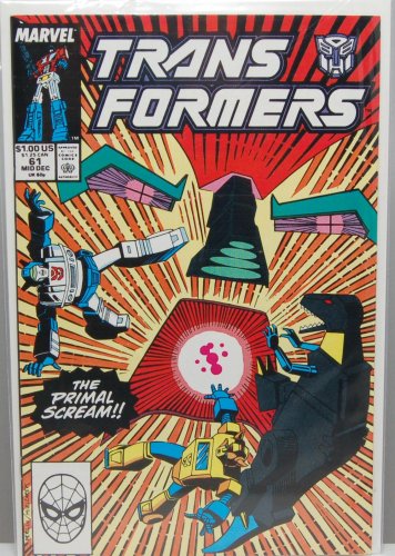 Amazon.com: Transformers 61 - Primal Scream - Grimlock- Starscream ...