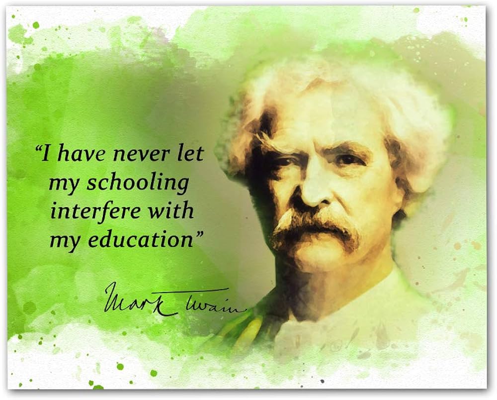 Mark Twain Quotes About Education