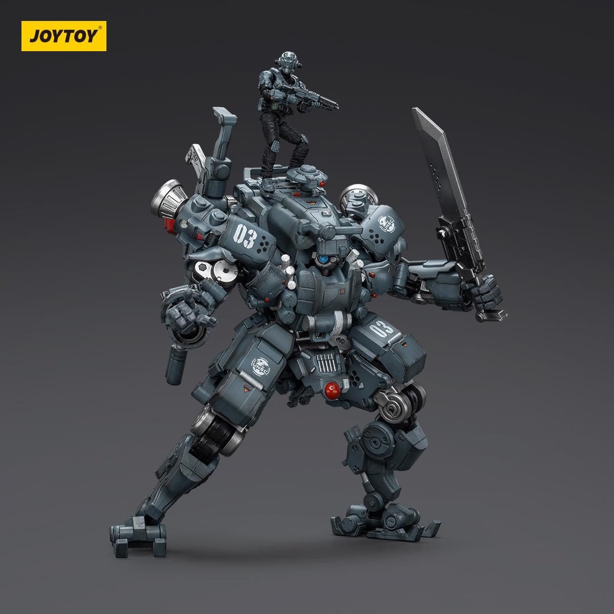 Snapklik.com : JoyToy 1/25 Action Figures Dark Source Steel Bone Mecha ...