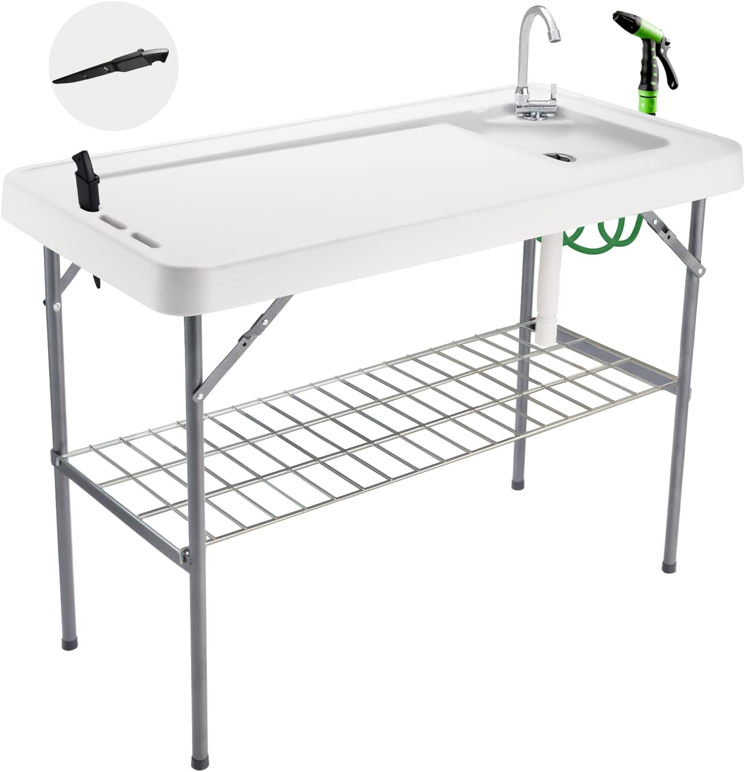 Amazon.com: RITE-HITE Multi Function Folding Table - Ideal for Outdoor ...