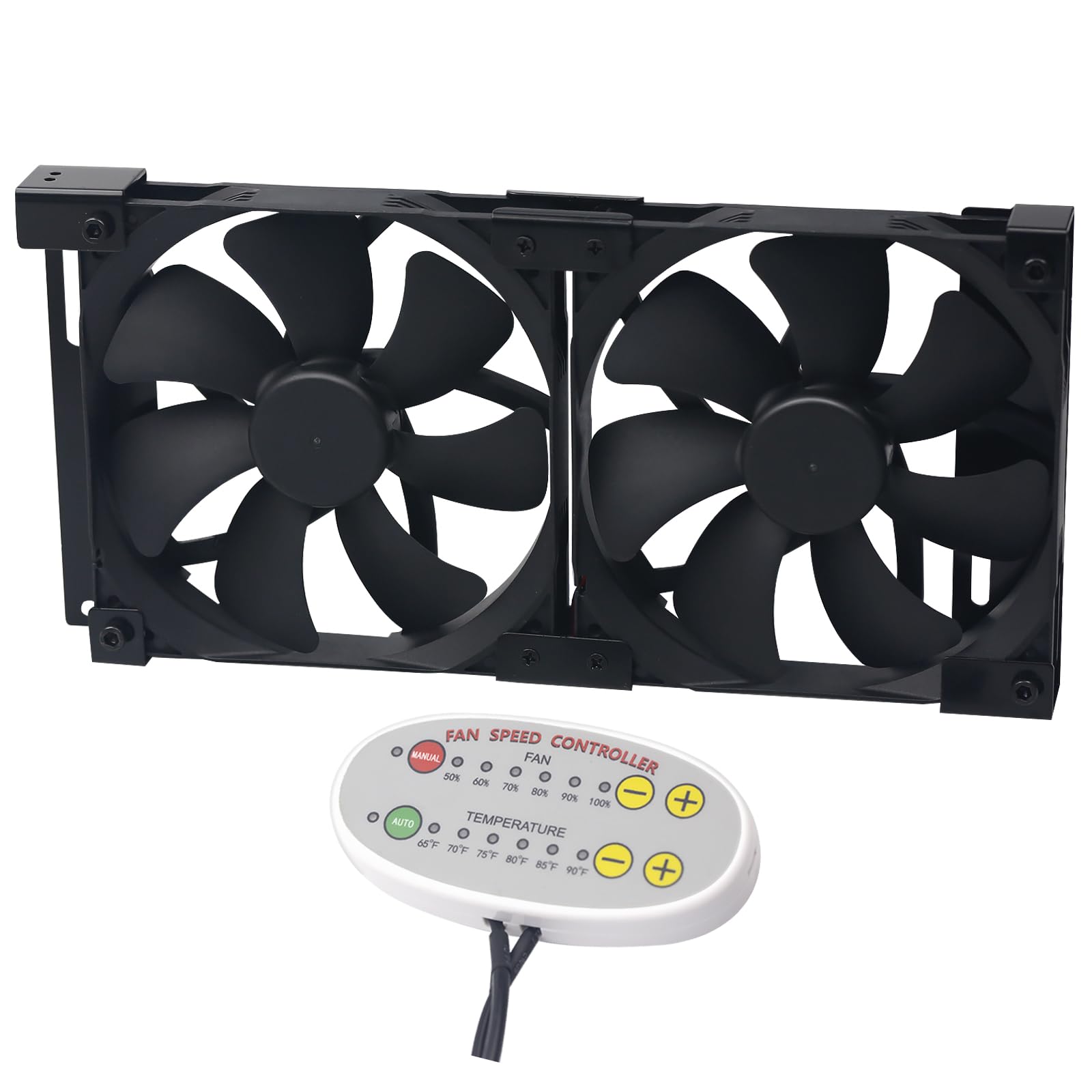 12 Volt Rv Fridge Fan Side Air Ventilation 12V Fridge Vent Fan RV ...