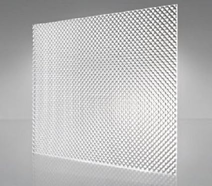 Clear Acrylic Prismatic Ceiling Lighting Panels | 22" X 46" | Heavy ...