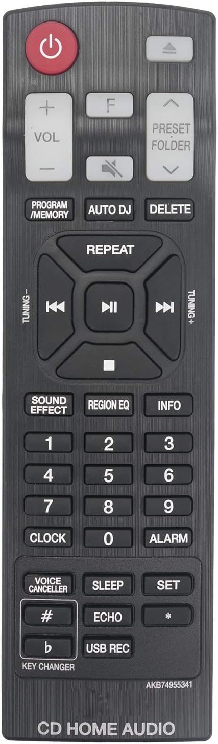 Amazon.com: AKB74955302 Replace Remote Control fit for LG Stereo System ...