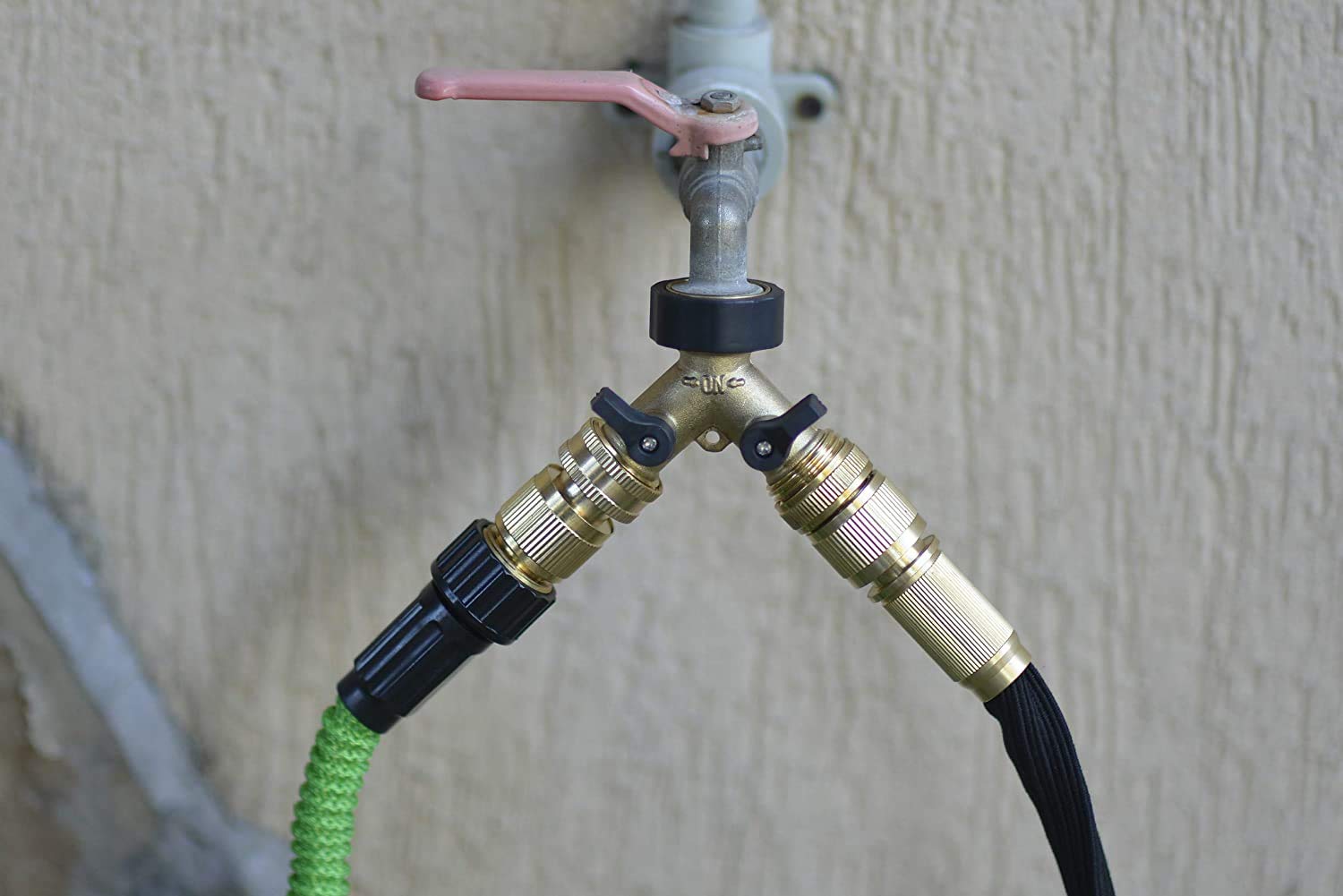Snapklik.com : Riemex Garden Hose Quick Connector Set Solid Brass 3/4 ...