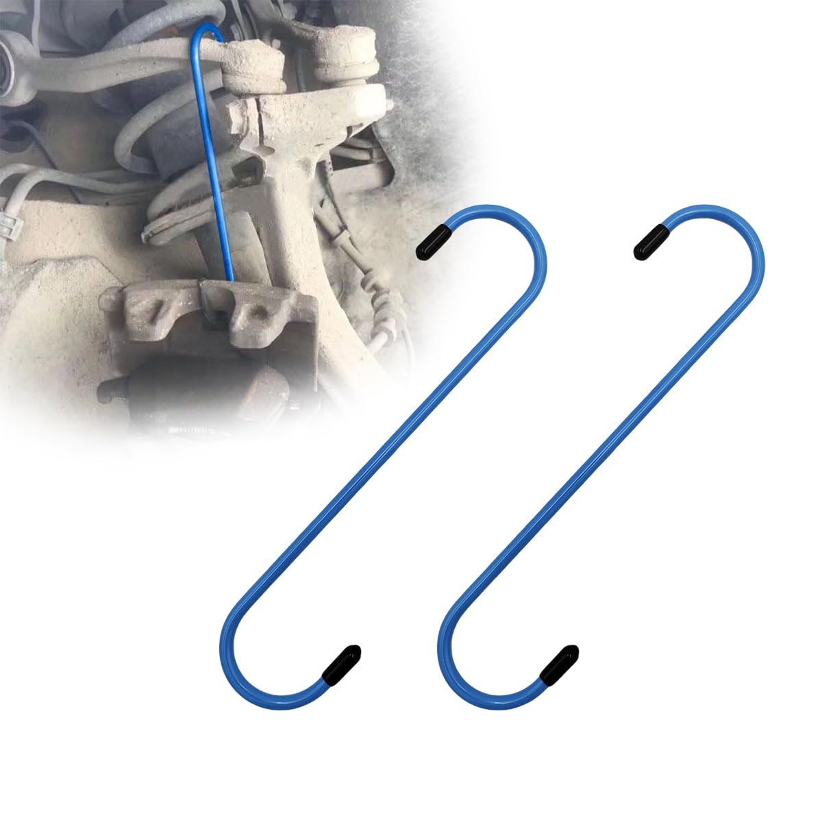 Amazon.com: Yourkar 2 PCS Car Brake Caliper Hangers, S Shape Auto Brake ...