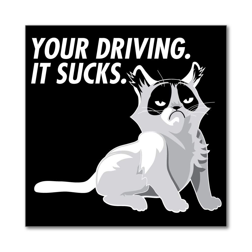 Grumpy Cat Car Stickers