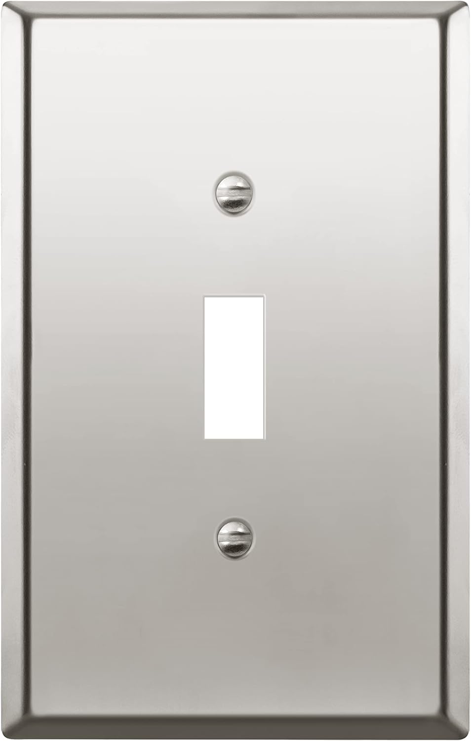 LIDER Toggle Light Switch Metal Wall Plate, Stainless Steel Switch ...
