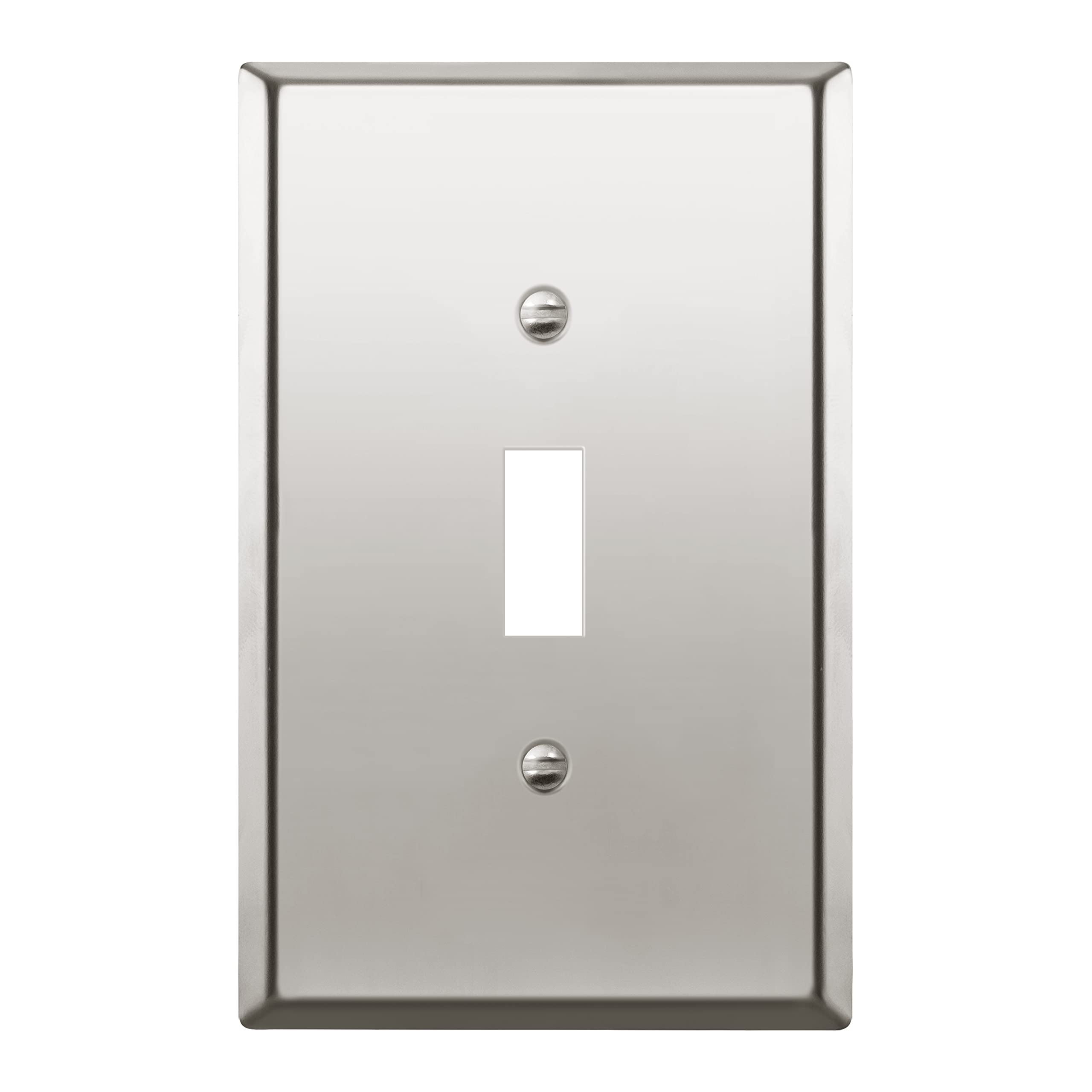 LIDER Toggle Light Switch Metal Wall Plate, Stainless Steel Switch ...