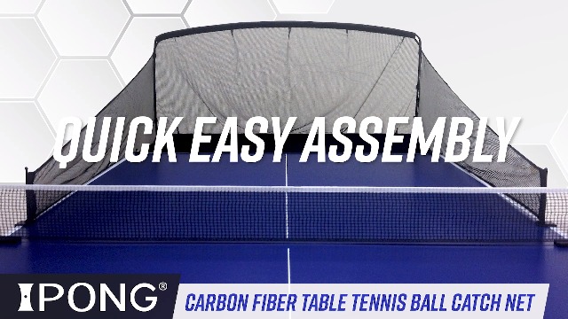 Watch iPong Carbon Fiber Table Tennis Ball Catch Net - Features on ...