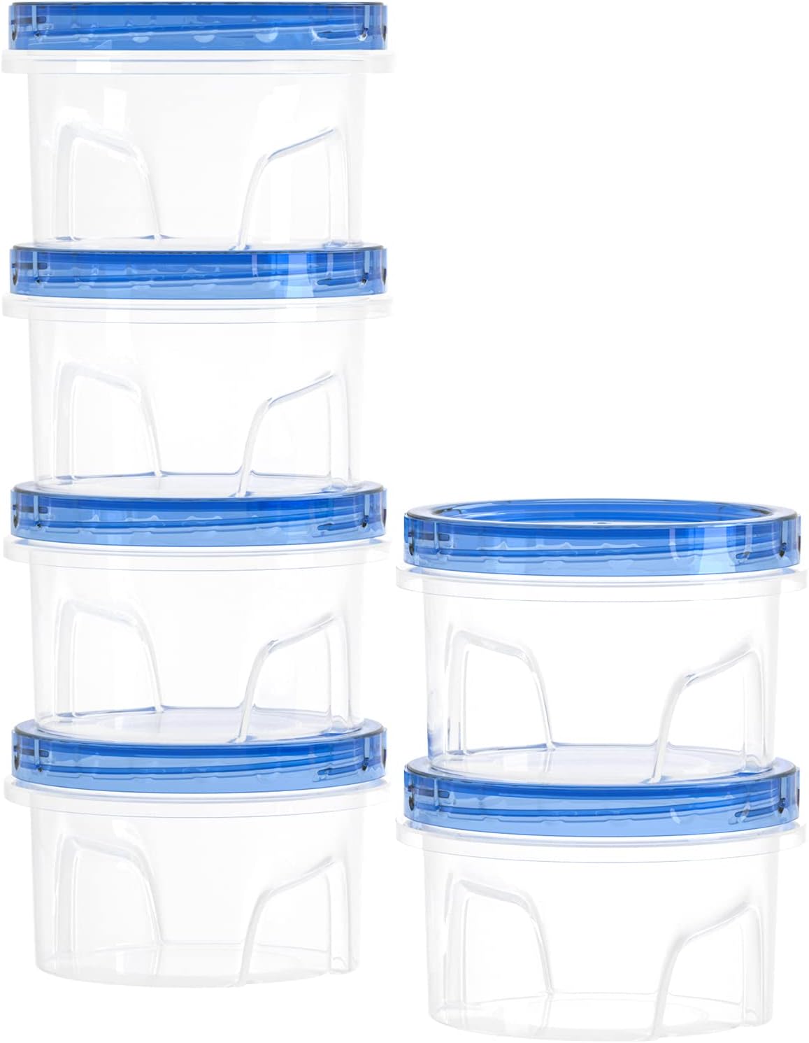 Amazon.com: Reusable Freezer Containers Food Storage - [10 Pack-16 oz ...