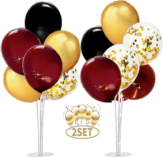 Amazon.com: Graduation Decorations Maroon Gold 024/Burgundy Gold ...