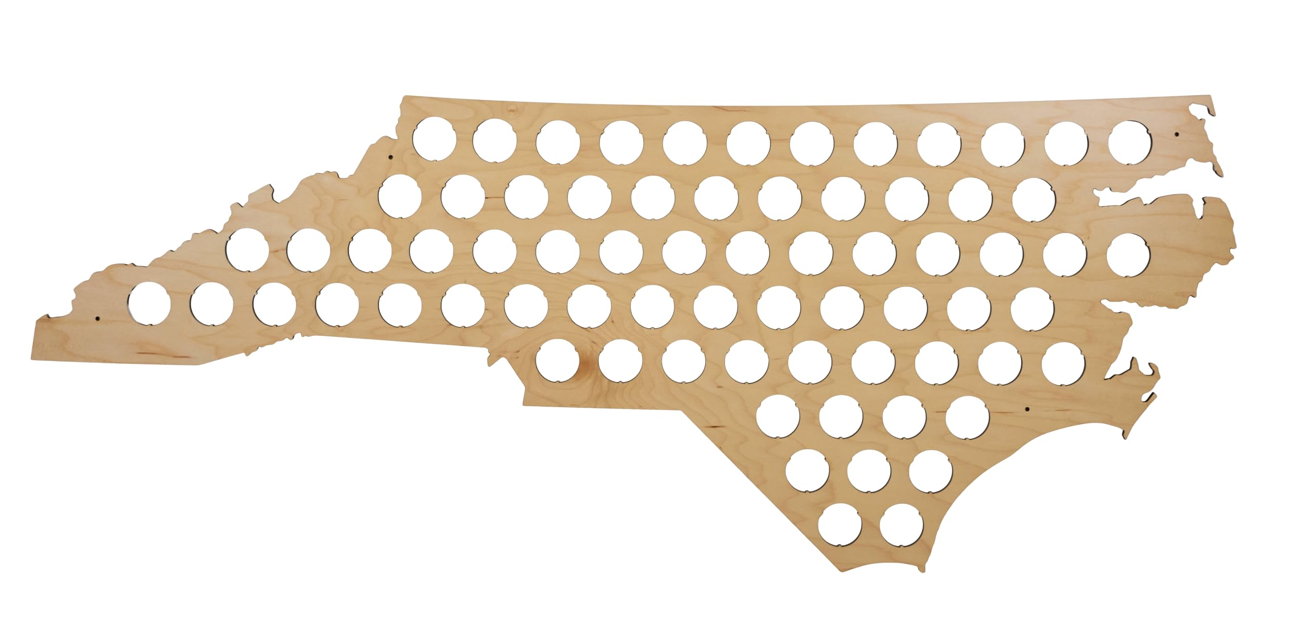 Amazon.com: All 50 State Beer Cap Map - North Carolina Beer Cap Map NC ...