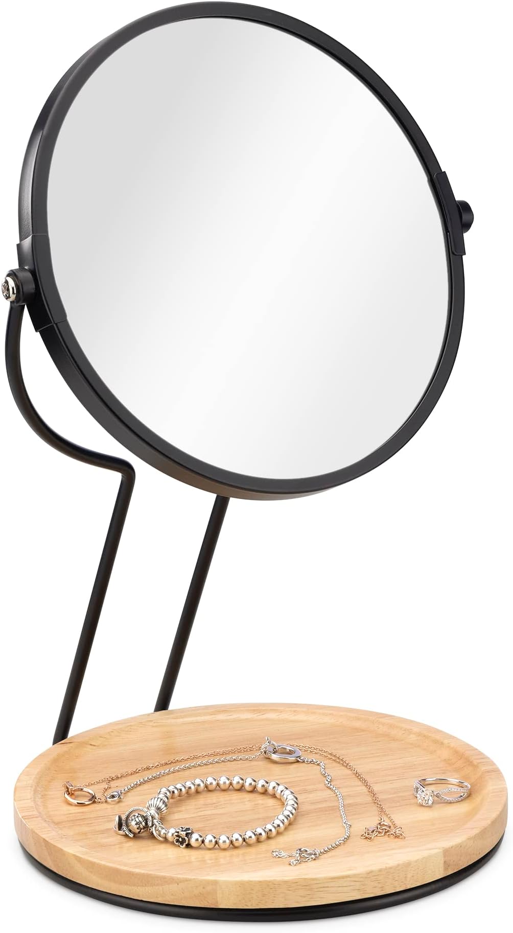 Amazon.com : Navaris Magnifying Table Top Mirror - Double-Sided 1x/3x ...