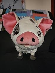 Amazon.com: Disney Princess Moana Walk & Snort Pua Plush, Sounds ...