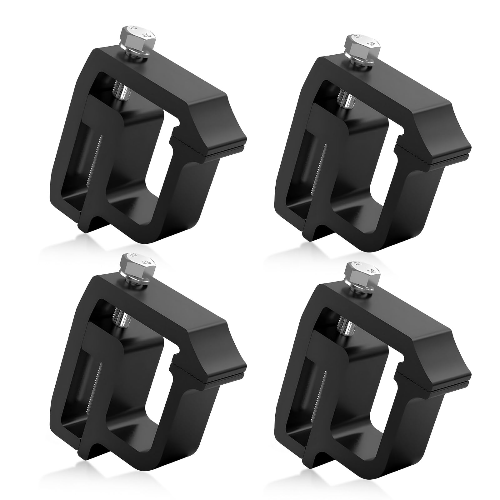 Amazon.com: KVAEY 4 PCS Camper Shell Clamps, Aluminum Mounting Clamps ...