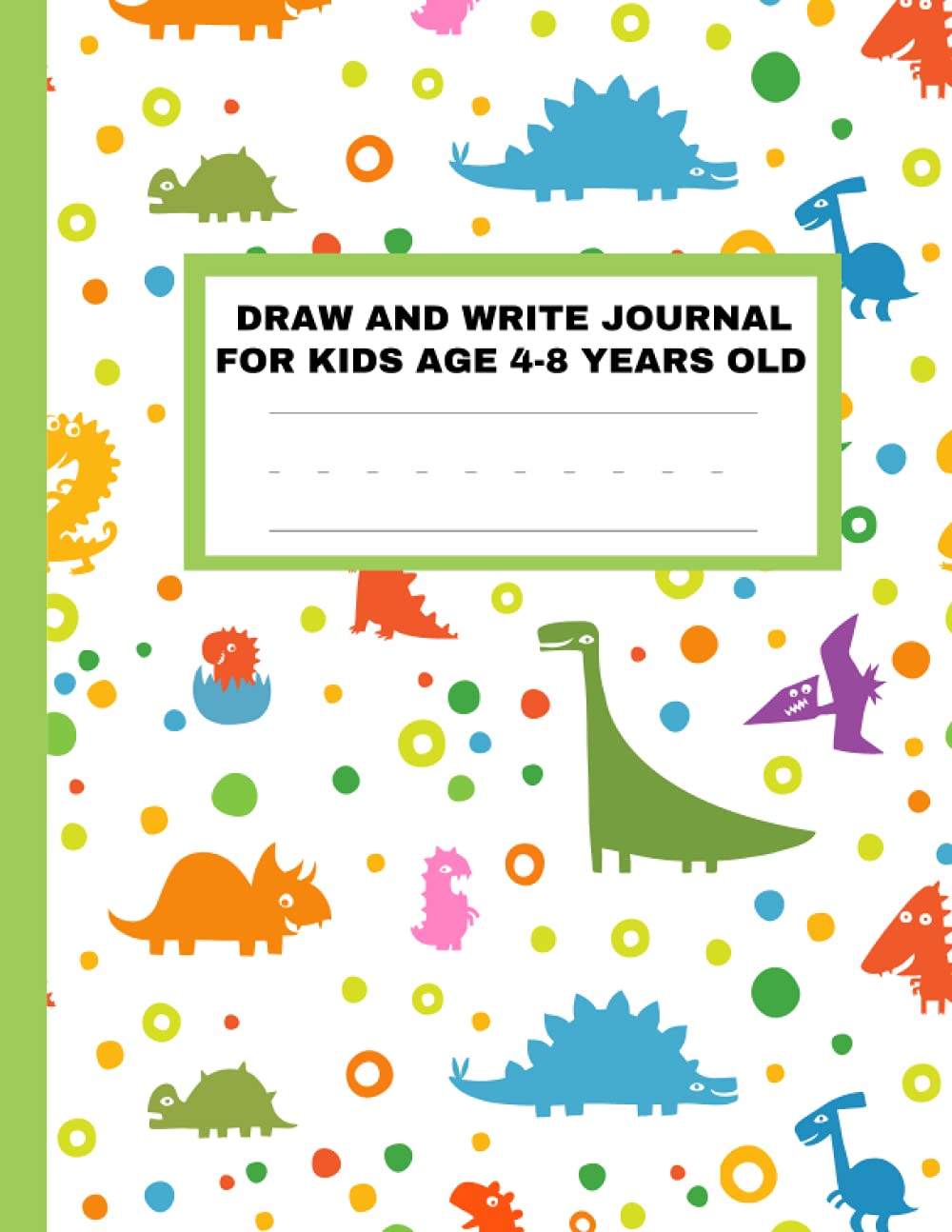 Draw and write journal for kids age 4-8 years old: Primary composition ...
