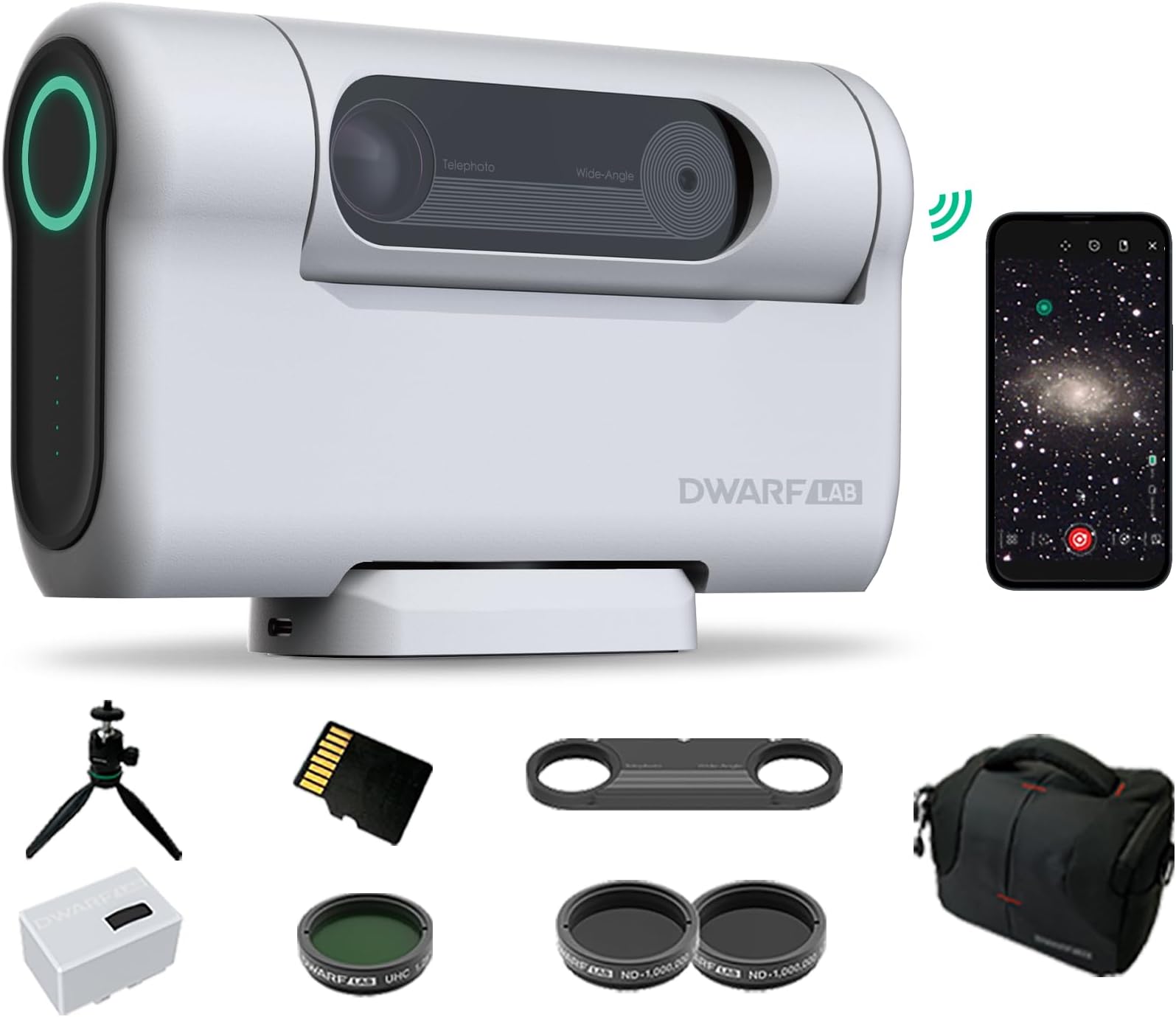 Amazon.com : DWARFLAB Dwarf II Smart Digital Telescope - Portable ...