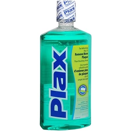 Amazon.com: Plax Advanced Formula Anti-Plaque Dental Rinse-Soft Mint-24 ...