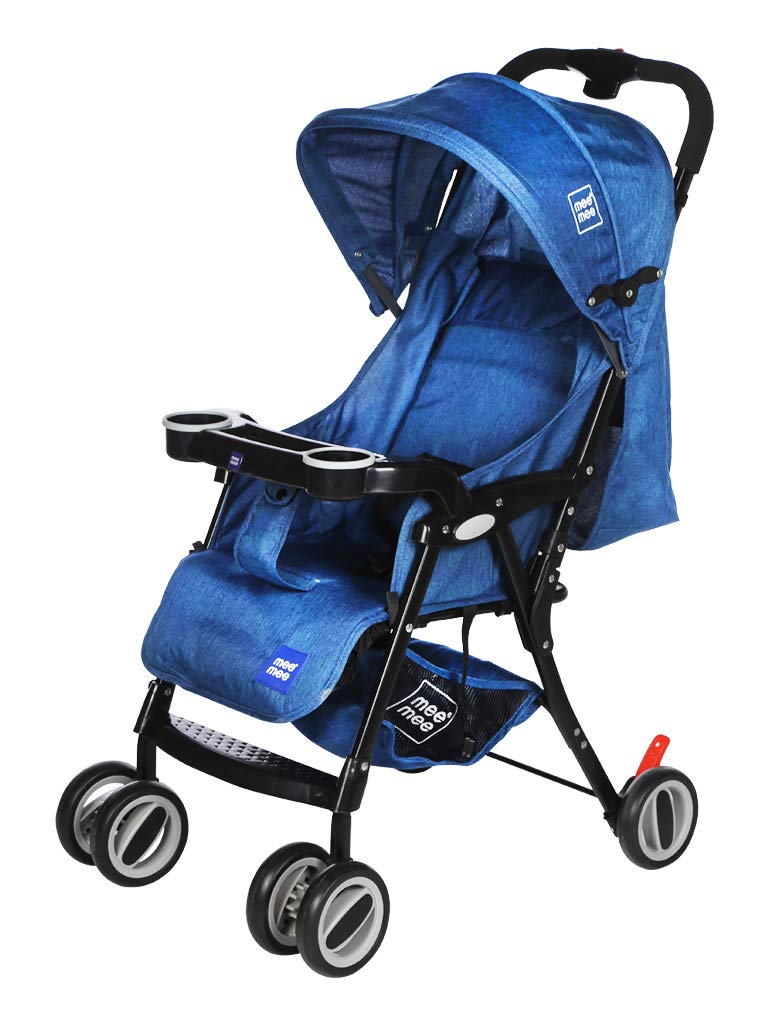 Buy Mee Mee Baby Pram/Strollers for 0-5 Years | Reclining Backrest ...