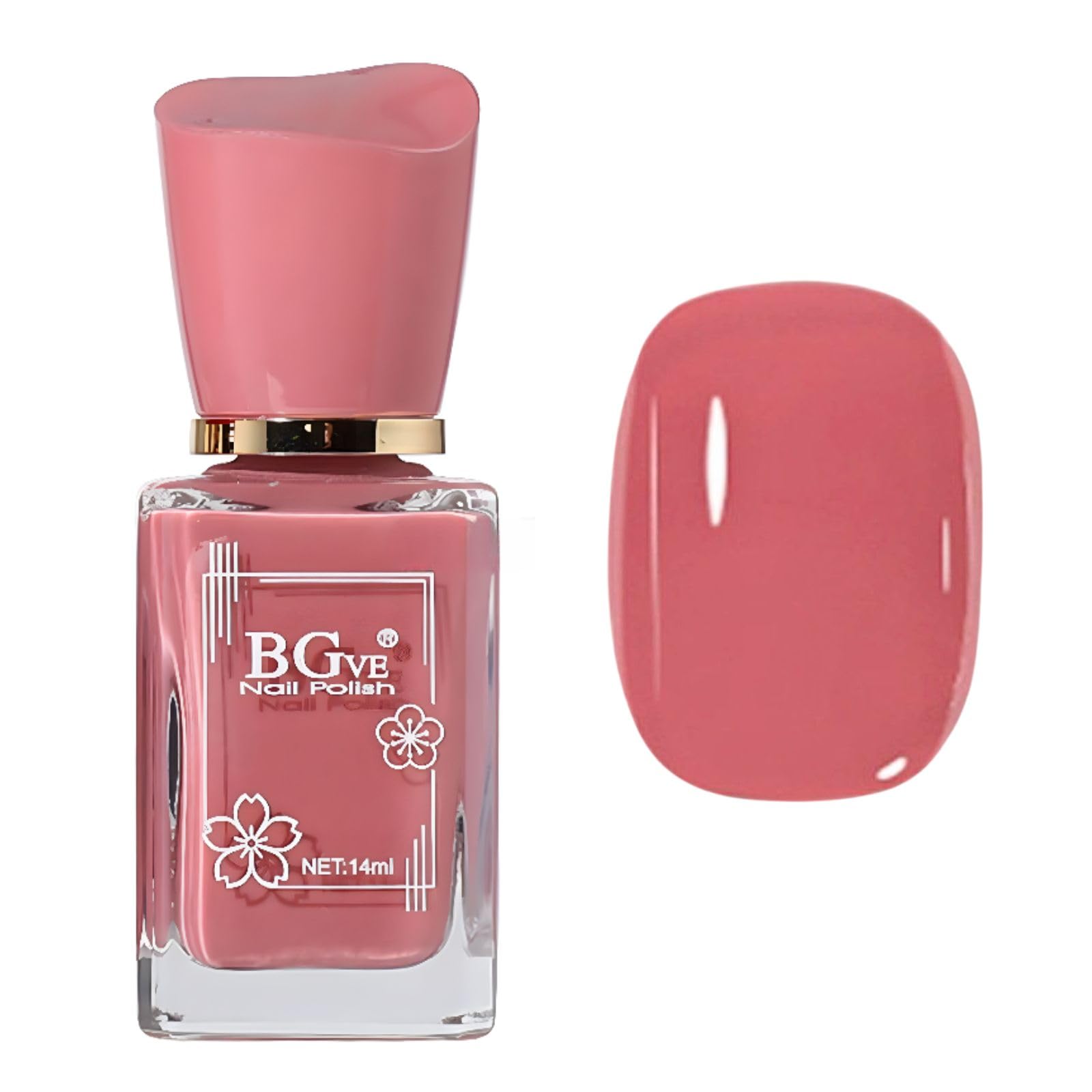 Amazon.com : NovaCharm Jelly Pink Nail Polish - Jelly Nail Polish Quick ...