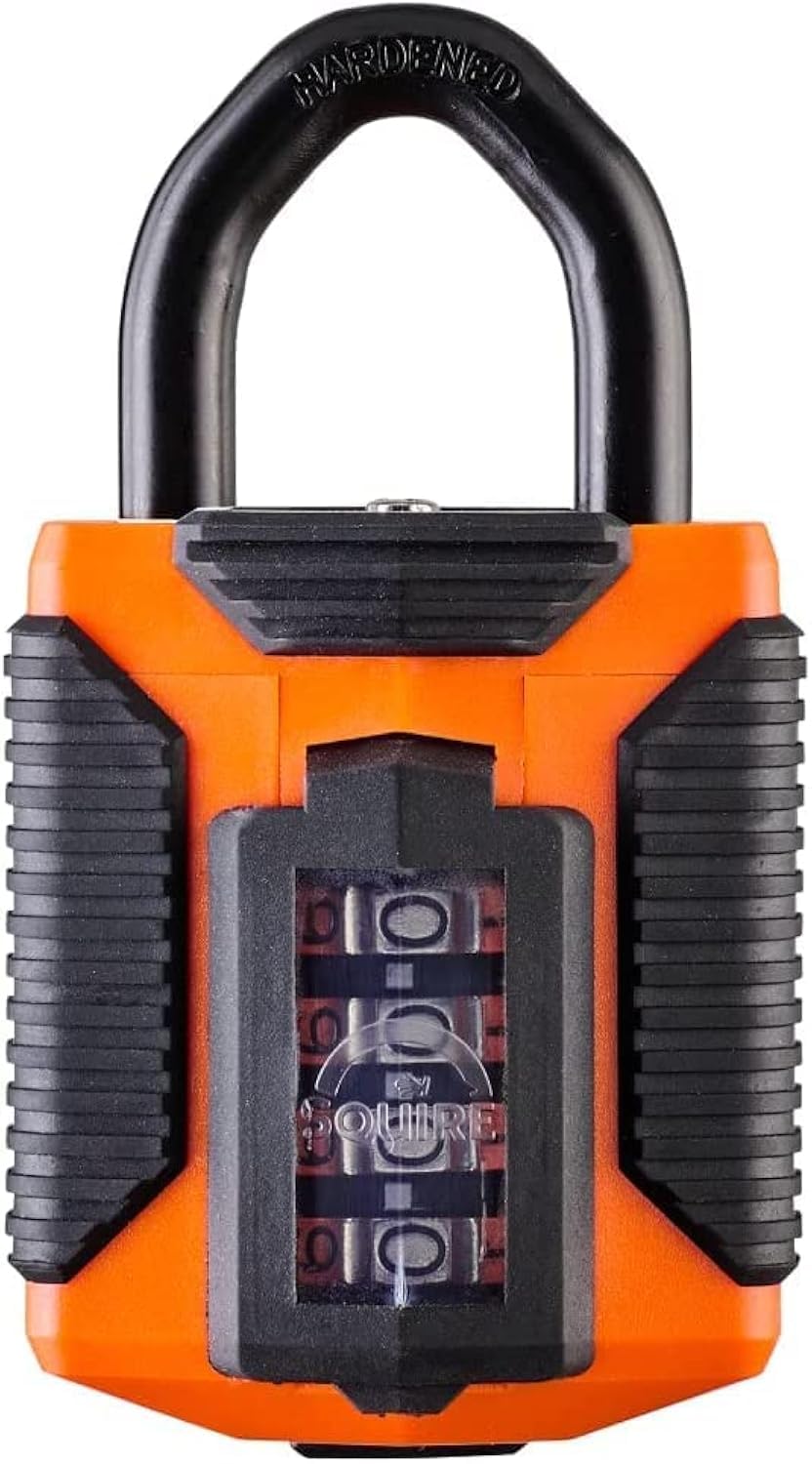 Squire Heavy Duty Padlock (CP50) - Toughest Steel Shackle - 4 Wheel ...