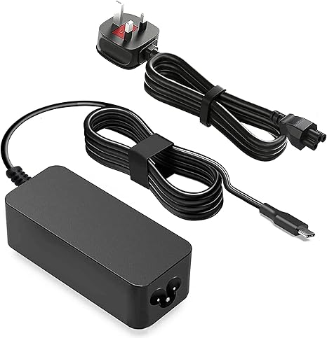 65W TYPE C USB C Laptop Charger for Lenovo ThinkPad T480 T480s T490 ...