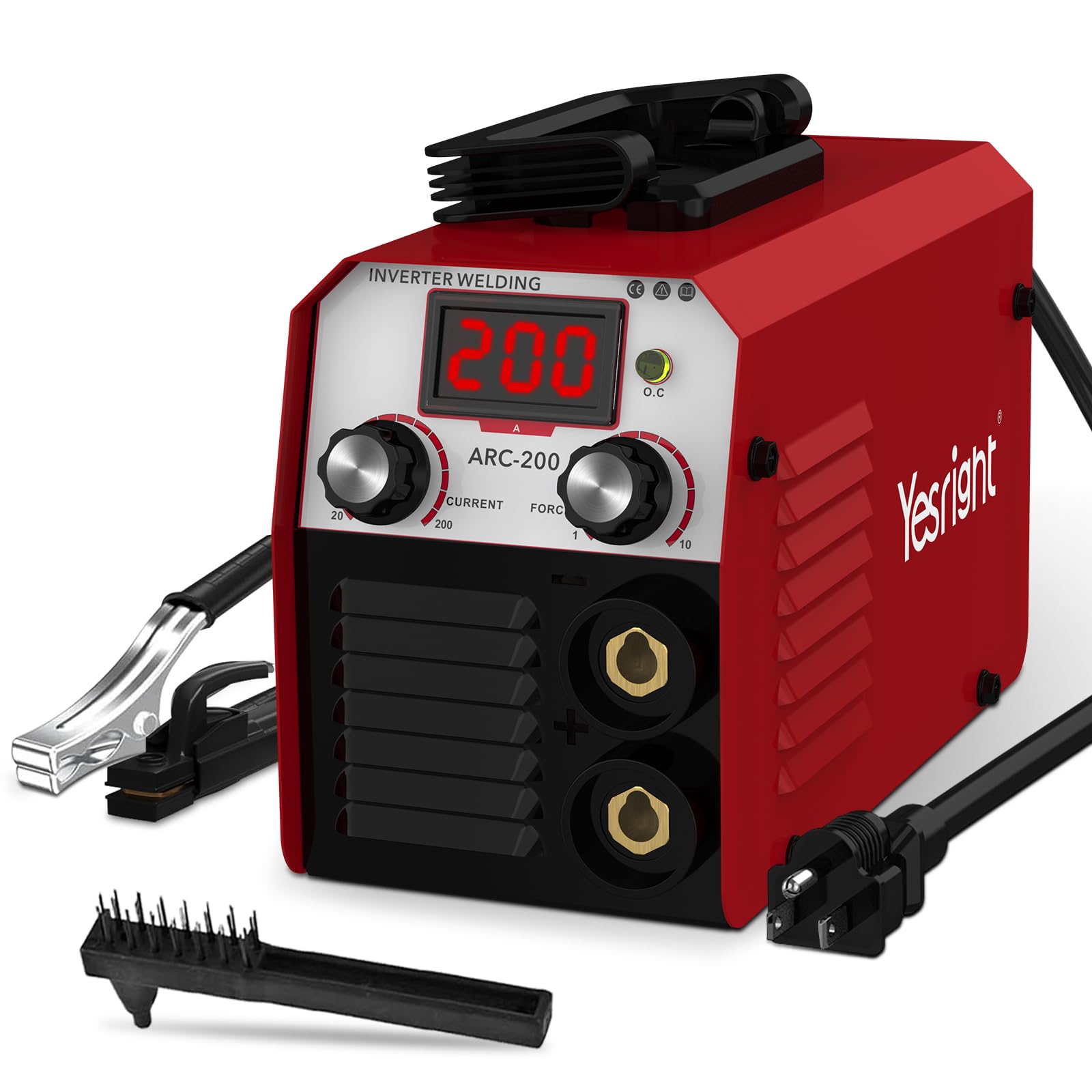 YesRight 200A MMA Welding Machine 110V Stick Welder Machine Portable ...