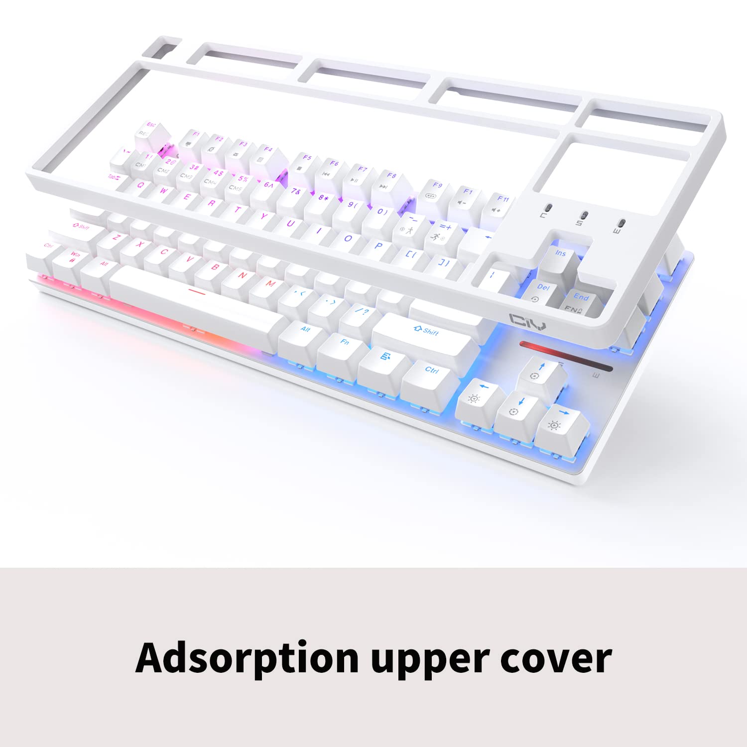 Buy CIY X77 Hot-Swappable Mechanical Keyboard/RGB Gaming Keyboard/USB C ...