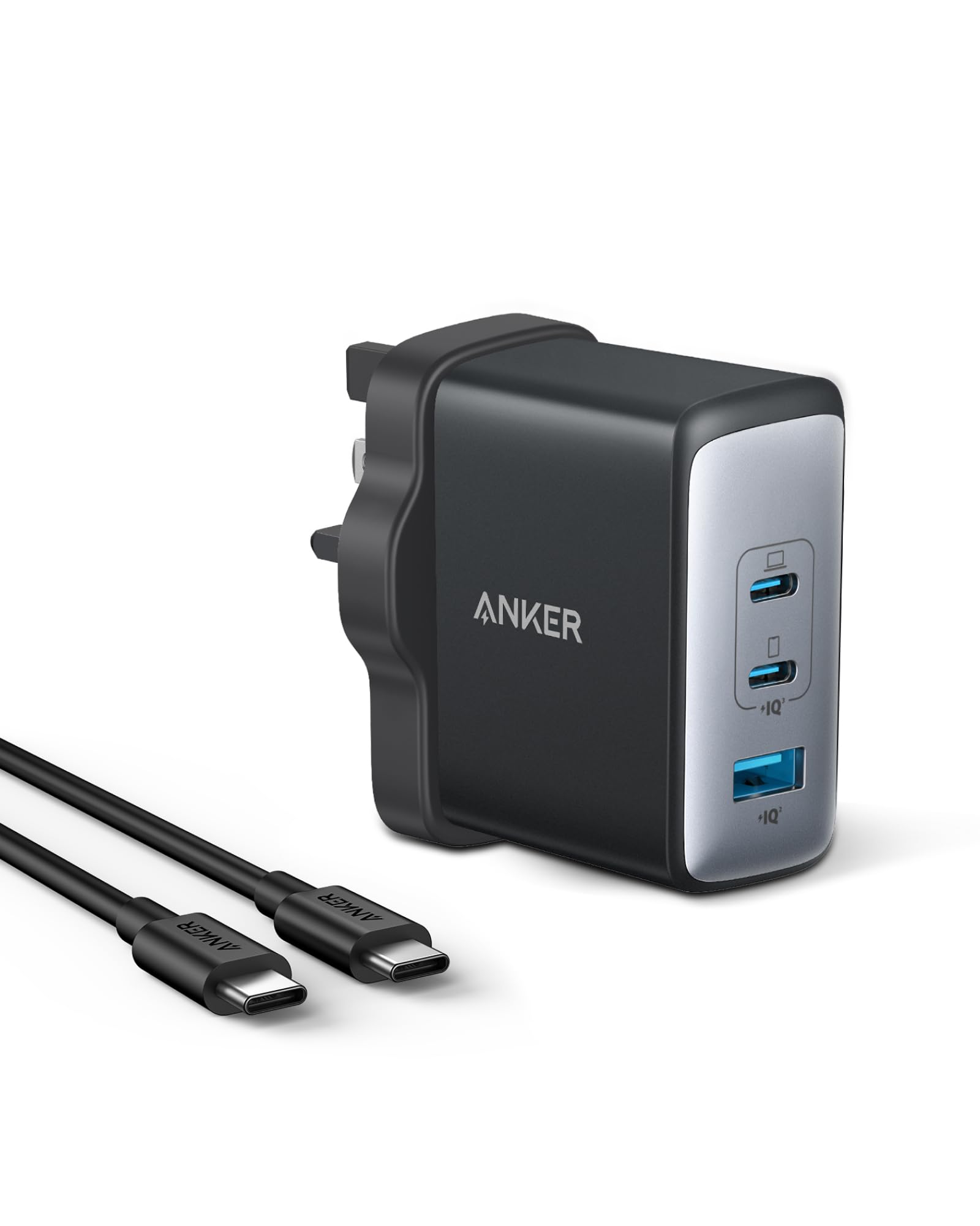 USB C Plug, Anker 100W USB C Charger, 736 Charger (Nano II 100W), 3 ...