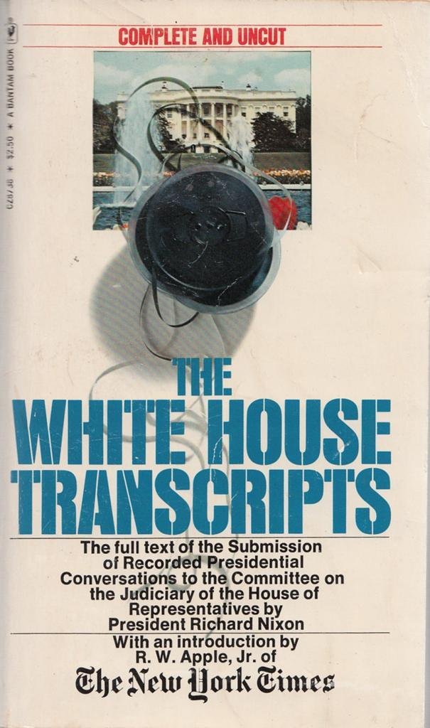 The White House Transcripts: GOLD, Gerald (ed.): 9780553087383: Amazon ...
