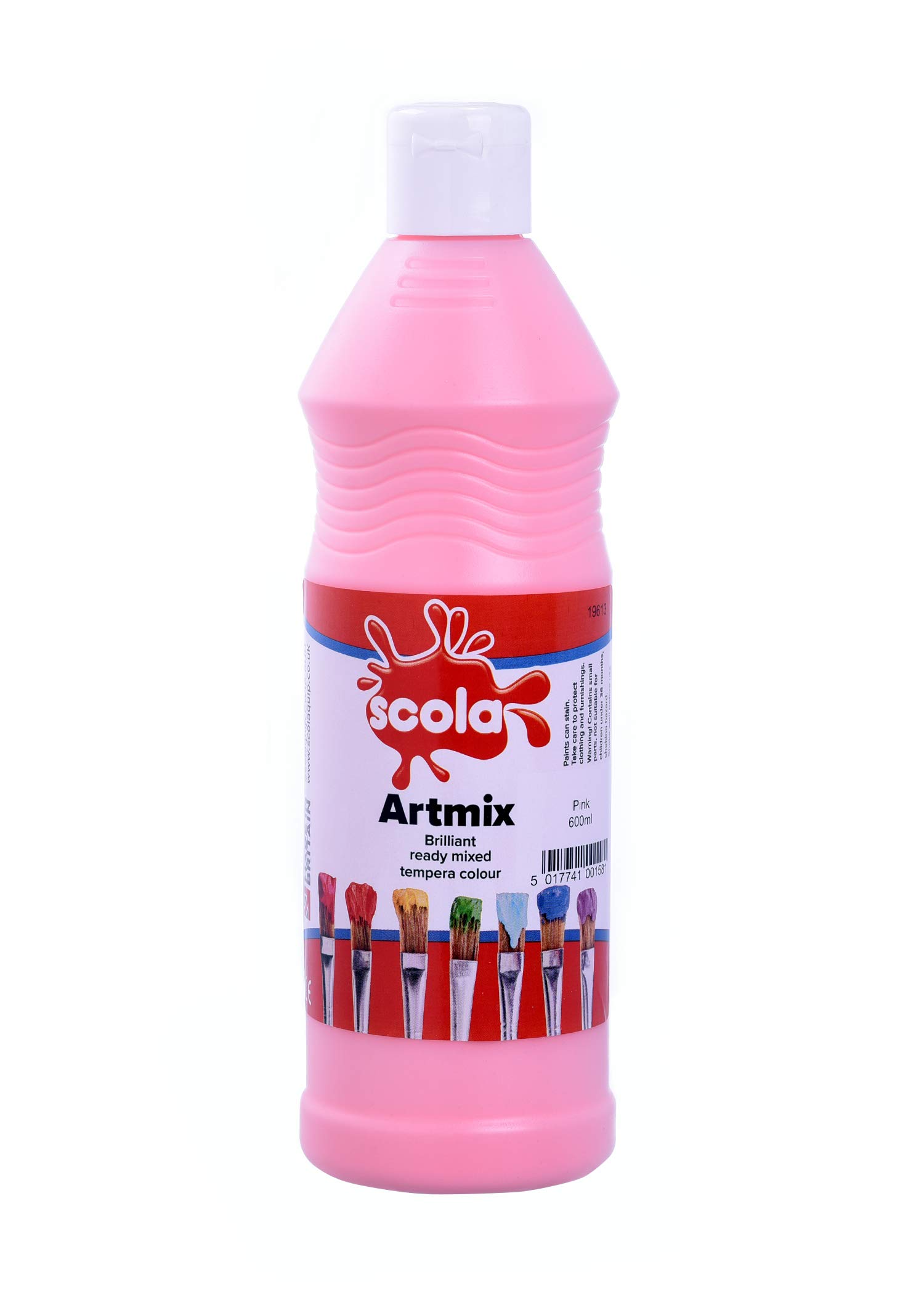 Ready Mixed Paint Pink 600ml Bottle : Amazon.co.uk: Toys & Games