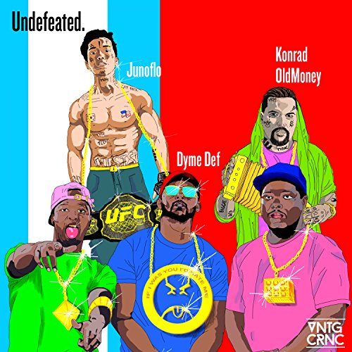 Undefeated (feat. Junoflo & Dyme Def) by Konrad OldMoney on Amazon ...