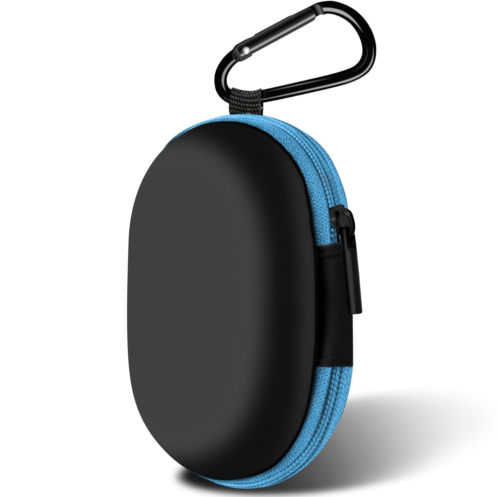 Amazon.com: FOWEROTY Earbuds Case with Carabiner, Small Oval Storage ...