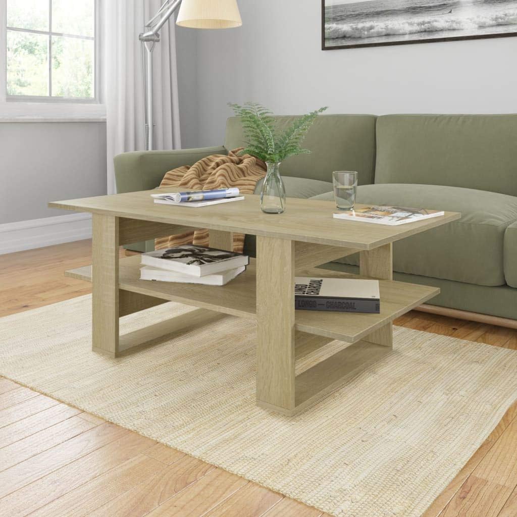 Amazon.com: VanTook Modern Contemporary Coffee Table Side Table with ...