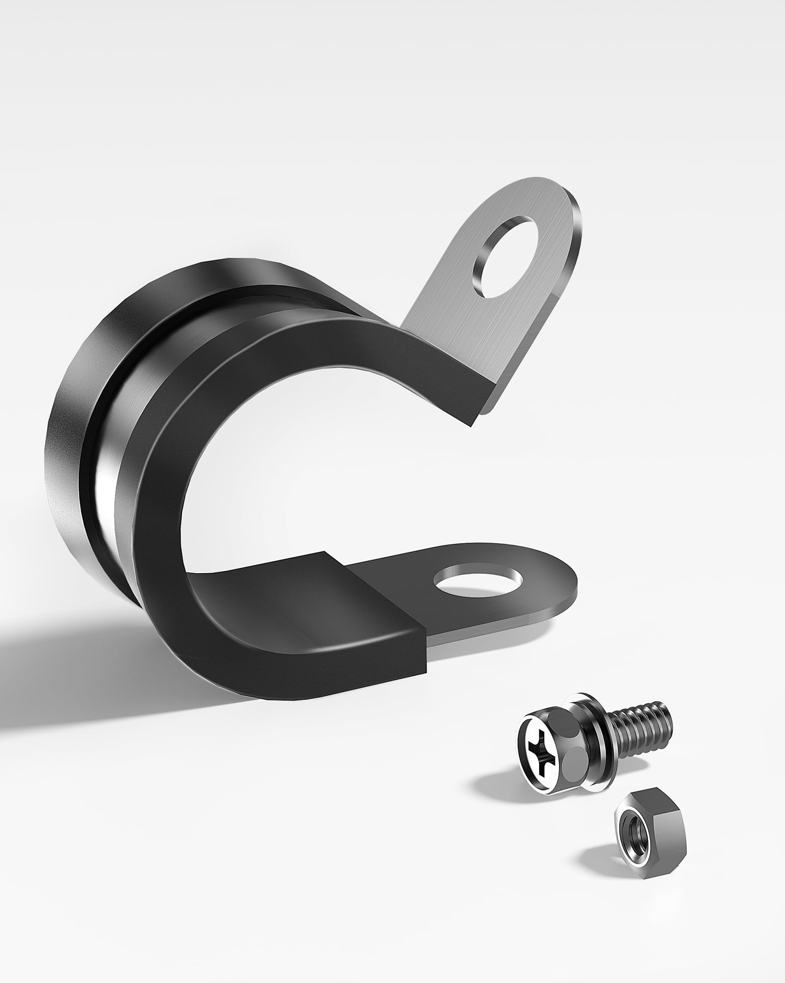 ACATMOON 3/8 Inch Cable Clamps Assortment Kit 304 Stainless Steel ...