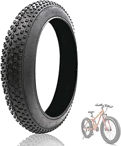 Amazon.com : 20x3.0/26x3.0 Inch Fat Bike Tire:Anti-Puncture Protection ...