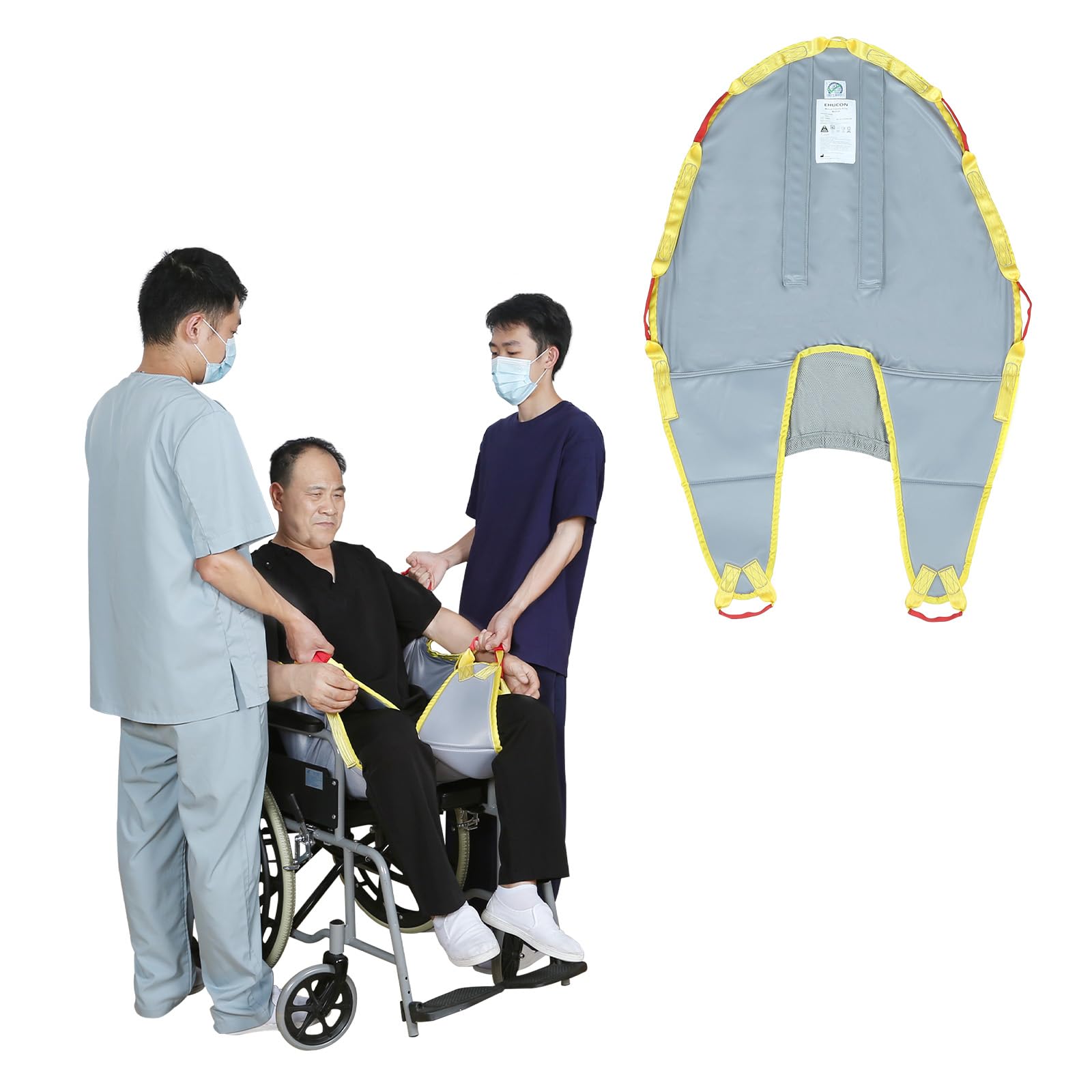 Amazon.com: EZ Assistive Patient Lift Sling, Manual Lifting Sling for ...