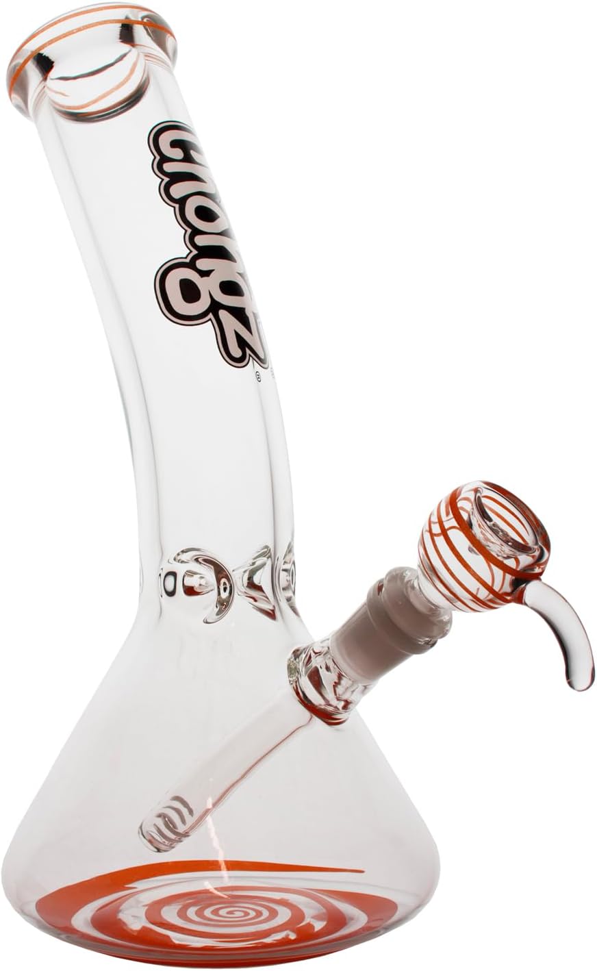 Chongz brand 30cm 7mm 'Goosebump' Ice Glass Waterpipe bong ...