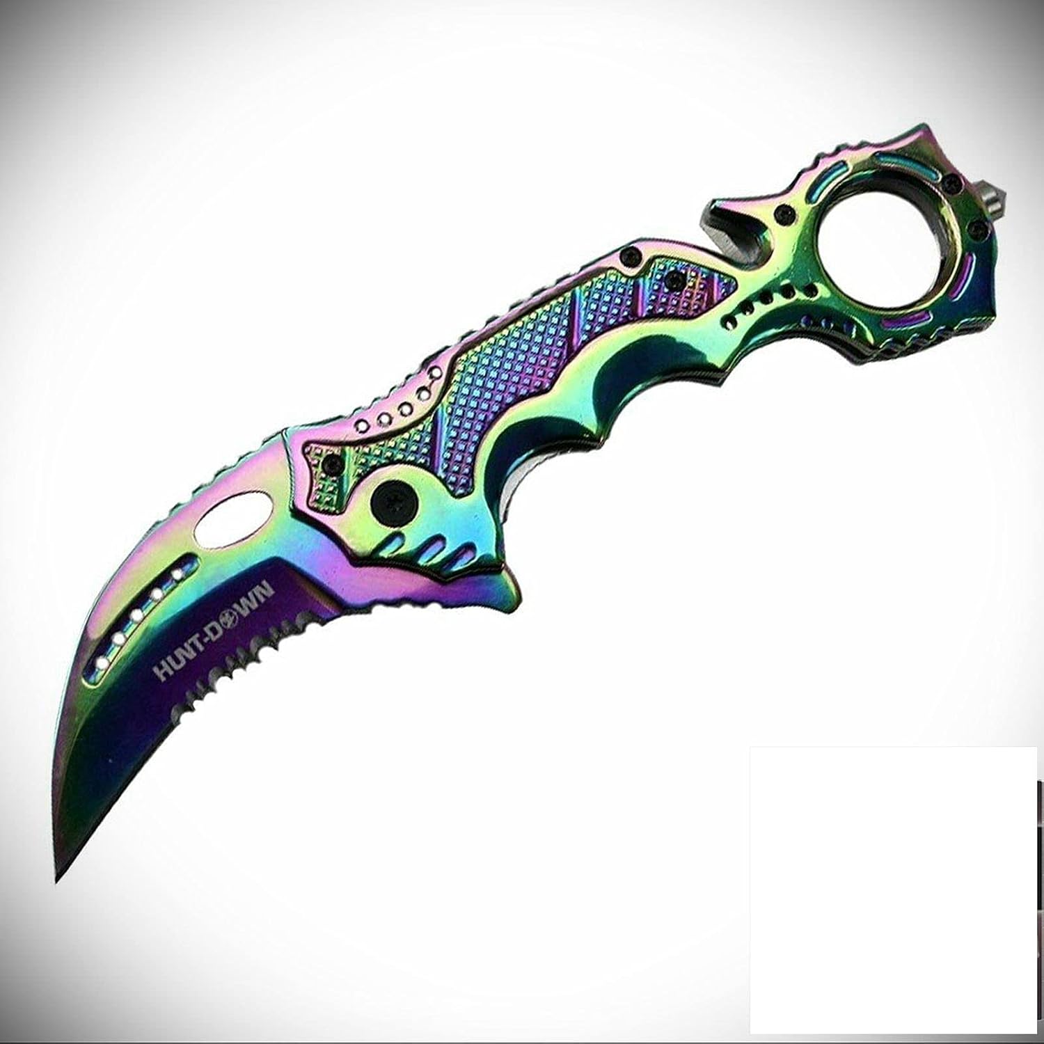 Amazon.com: TACTICAL COMBAT KARAMBIT NECK Carbon Steel Razor Sharp ...