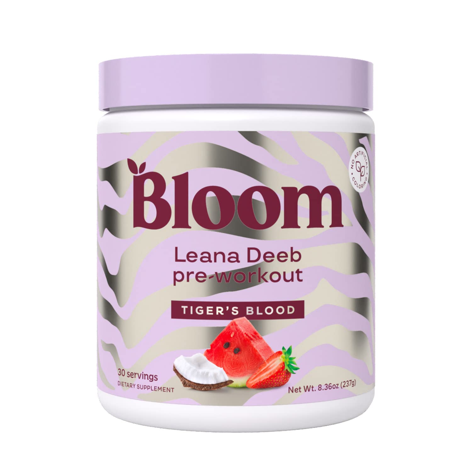Buy Bloom tion Pre Workout Powder for Women by Leana Deeb - Preworkout ...